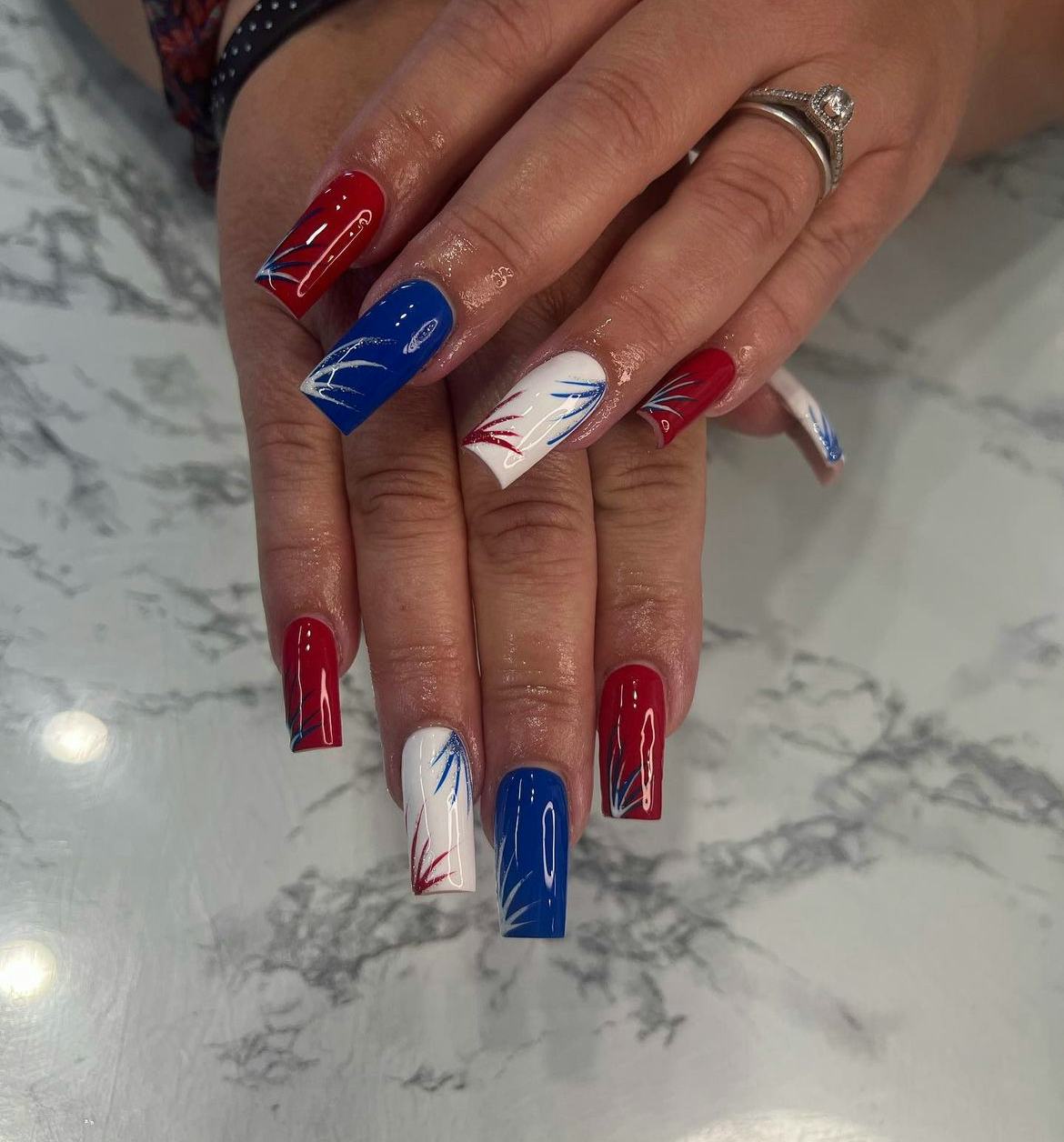 14 Star-Spangled July 4 Nail Designs For Independence Day
