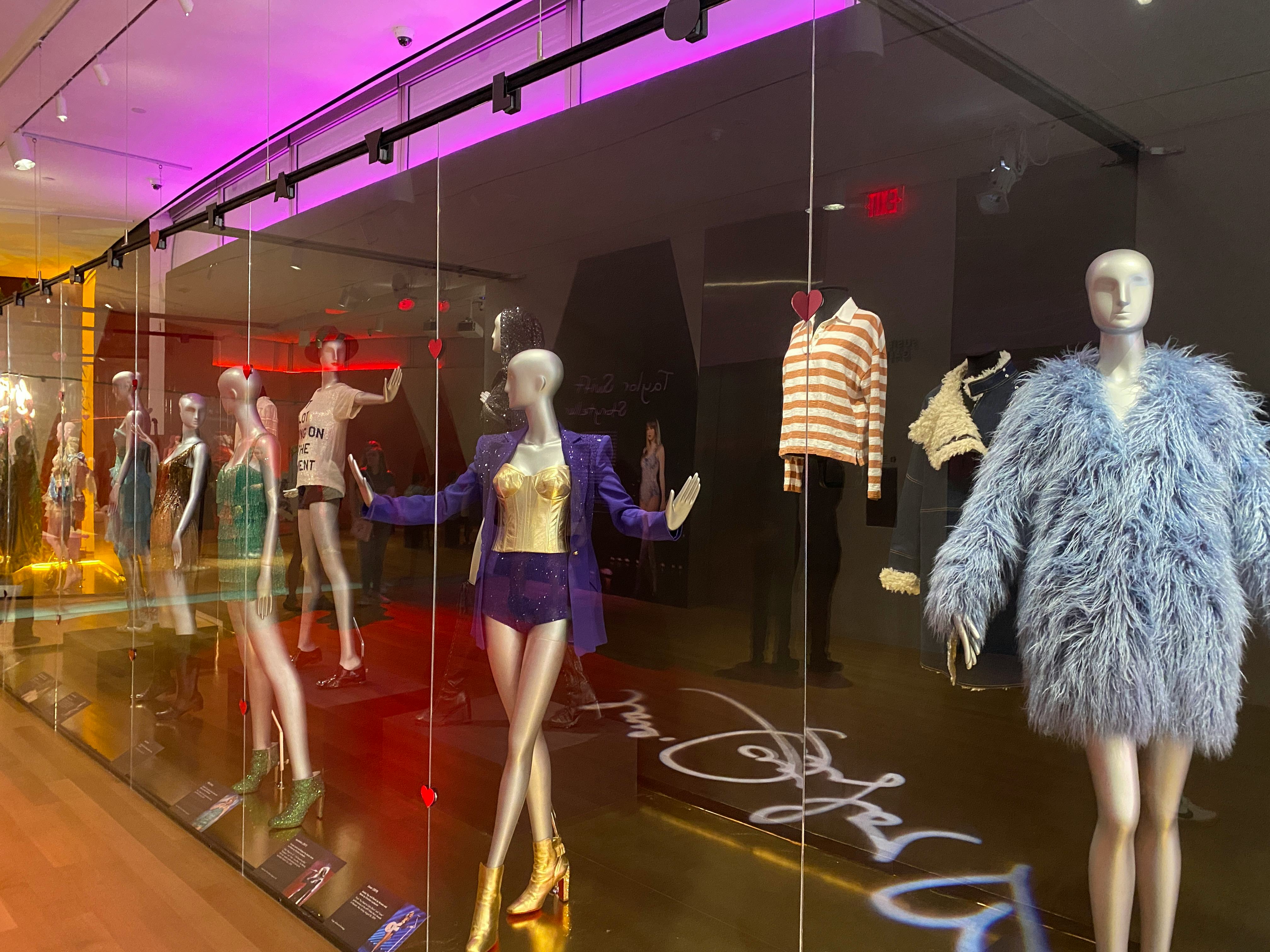 The "Taylor Swift: Storyteller" Exhibit In NYC Is Full Of Eras