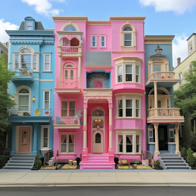 What Barbie's Dreamhouse Would Look Like In Different US Cities
