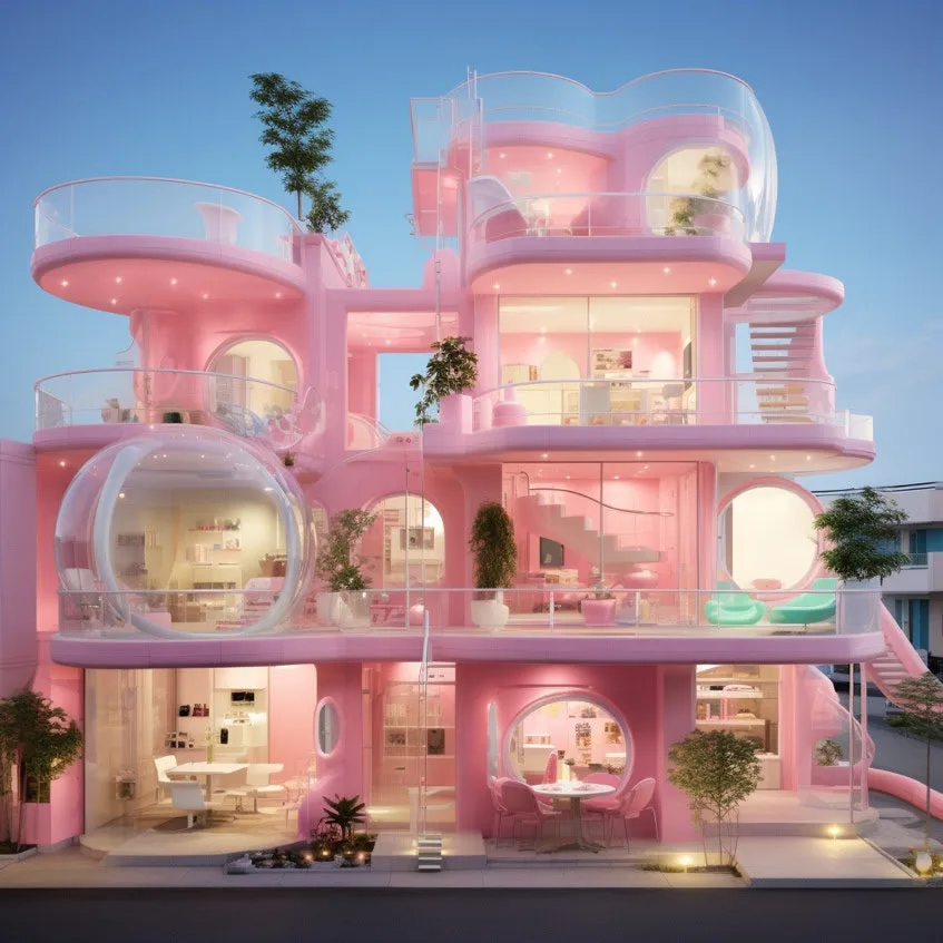 Photos Of What Barbie's Dreamhouse Would Look Like Around The World