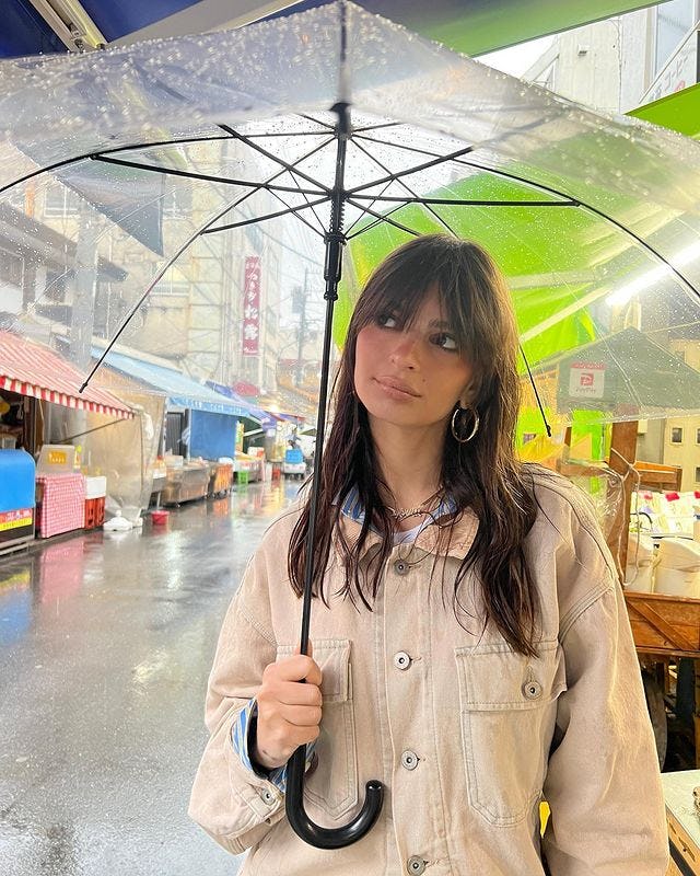 Emily Ratajkowski's New Red Hair Color Matches Her Fiery Personality