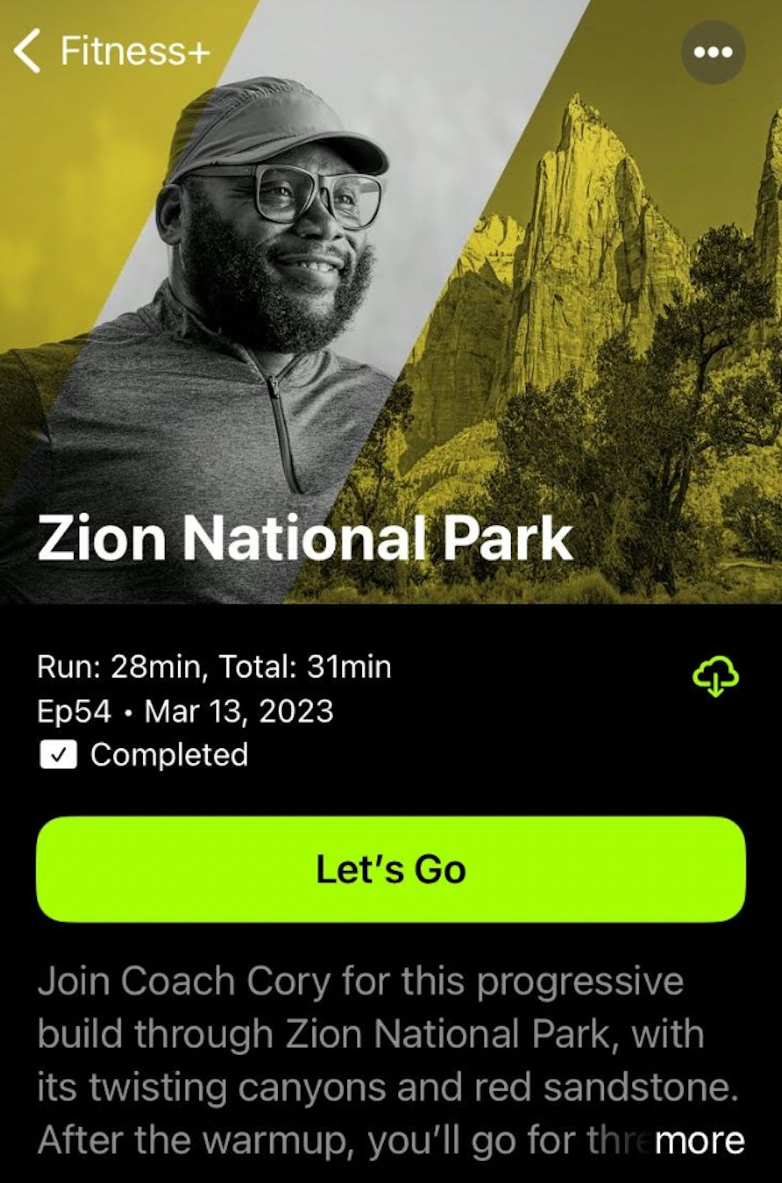 Apple's Time To Run Workouts Let Me Jog Through National Parks
