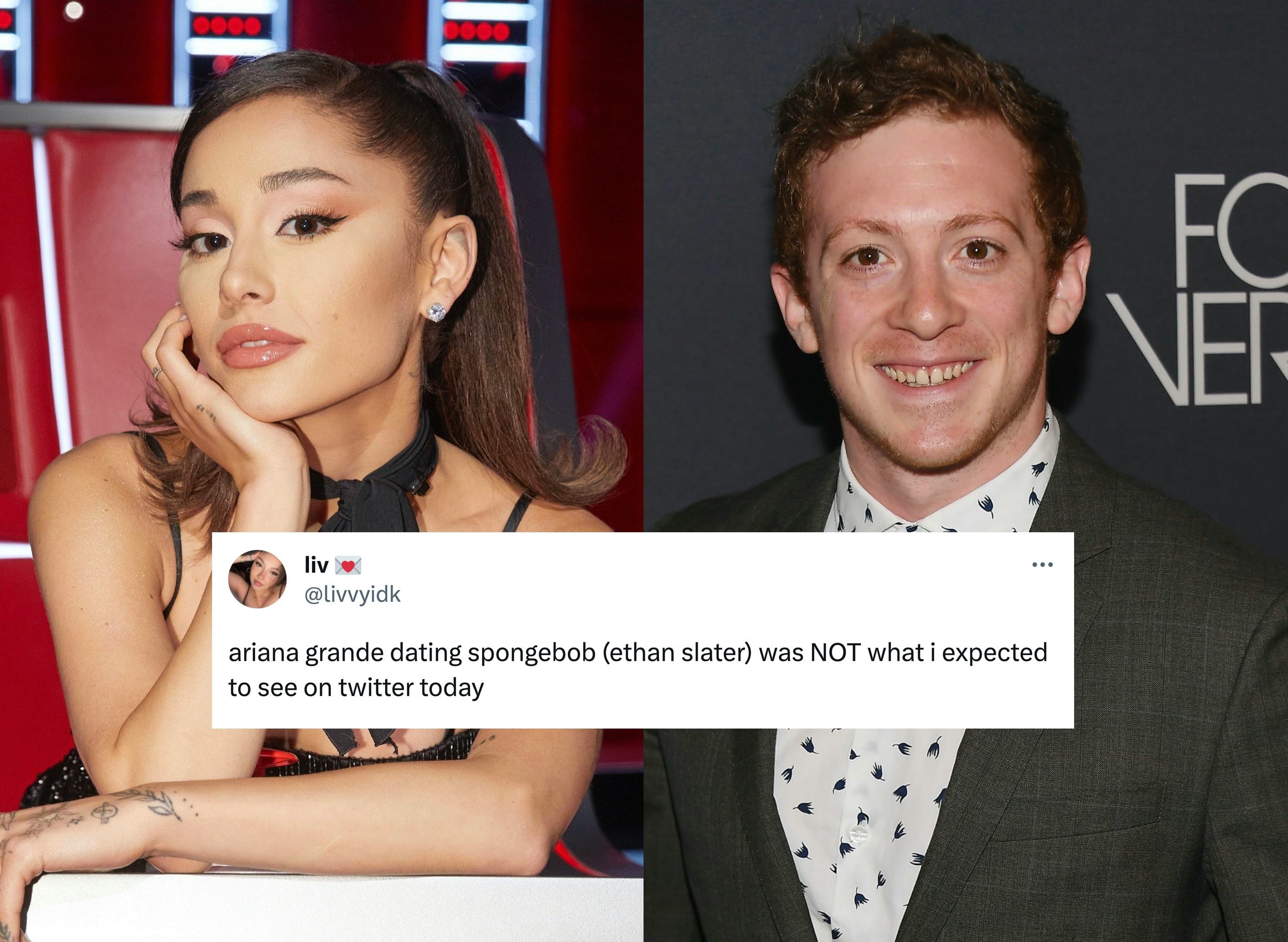 Tweets & Memes About Ariana Grande & Ethan Slater Reportedly Dating