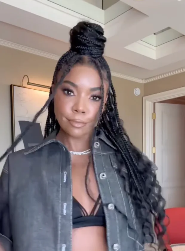 Gabrielle Union's Bridesmaid Hairstyle Is Perfect For Black-Tie Weddings