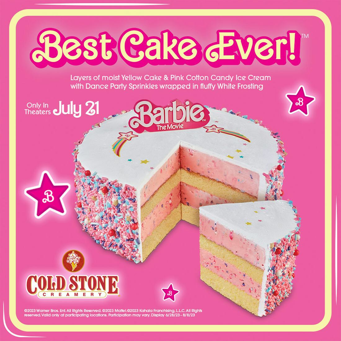 'Barbie' & Cold Stone Creamery Collaborated On 2 New Desserts