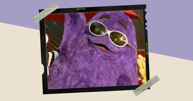 How The McDonald’s Character Grimace Went Viral By Accident