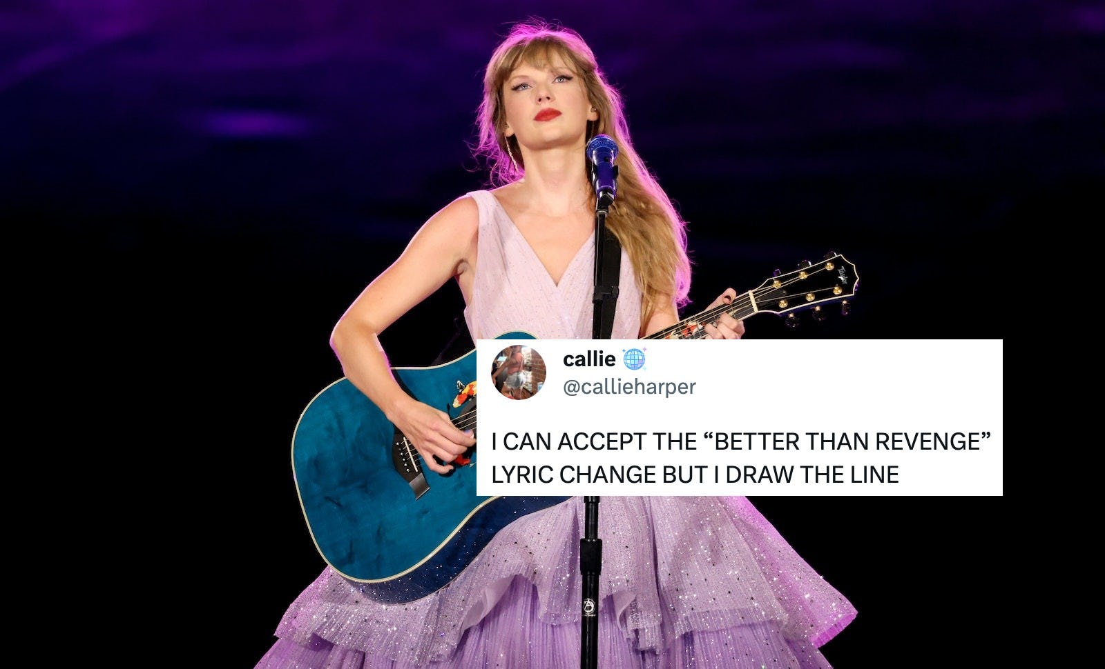 Memes About Taylor Swift's Shaky Breath Removed From "Last Kiss"
