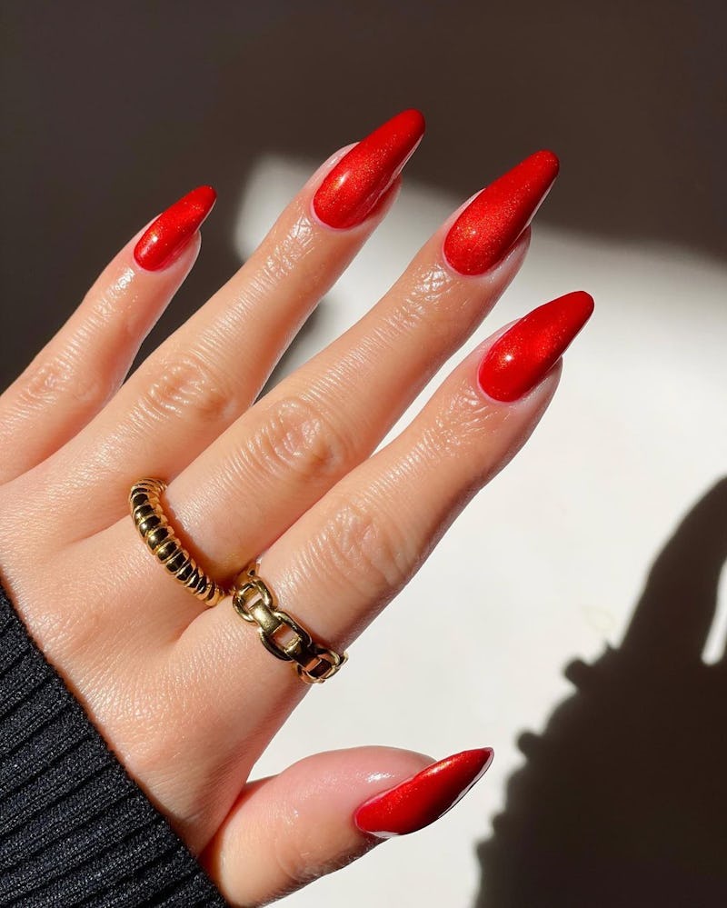 The 16 Spiciest Nail Polish Colors To Test The "Red Nail Theory"