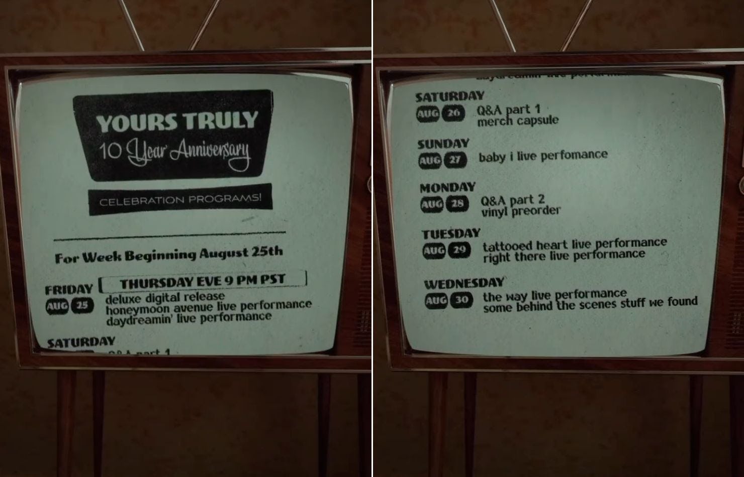 'Yours Truly (10th Anniversary Version)': Release Date, Track List, & More