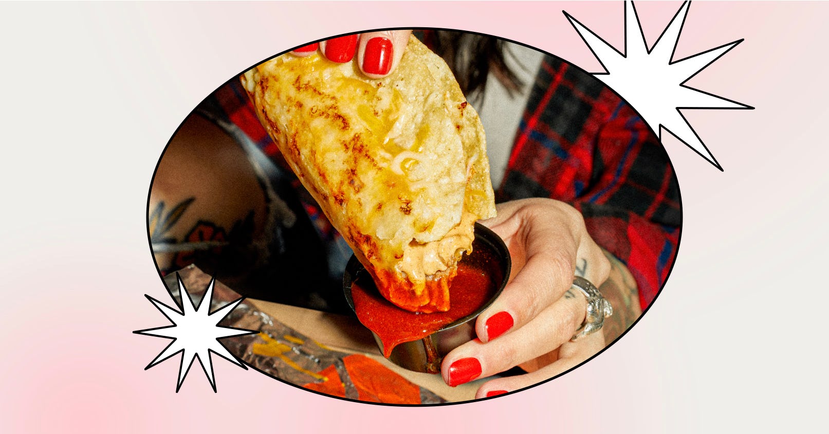 Taco Bell's Grilled Cheese Dipping Taco Tastes Like TikTok's Birria