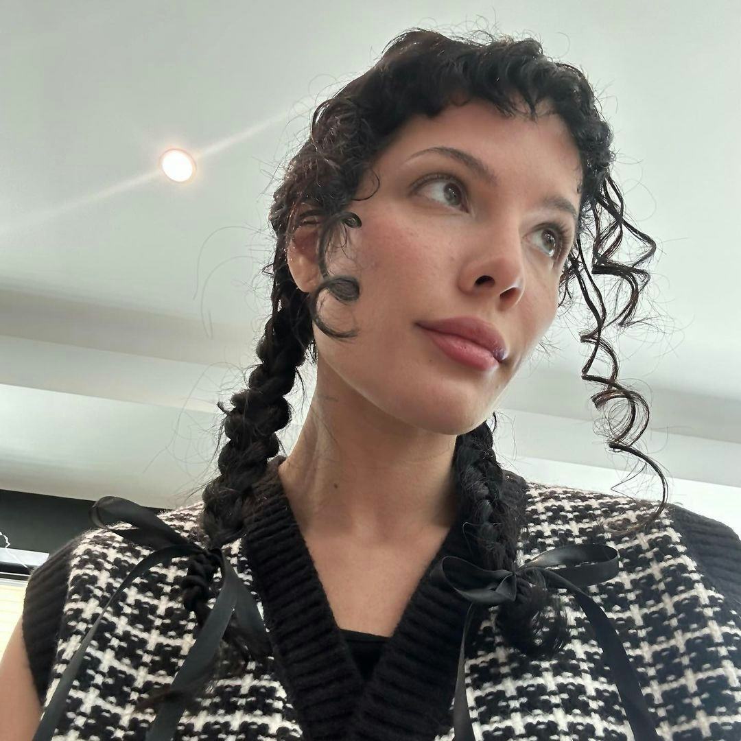 Halsey's Regencycore Updo Is Serving Big 'Bridgerton' Energy