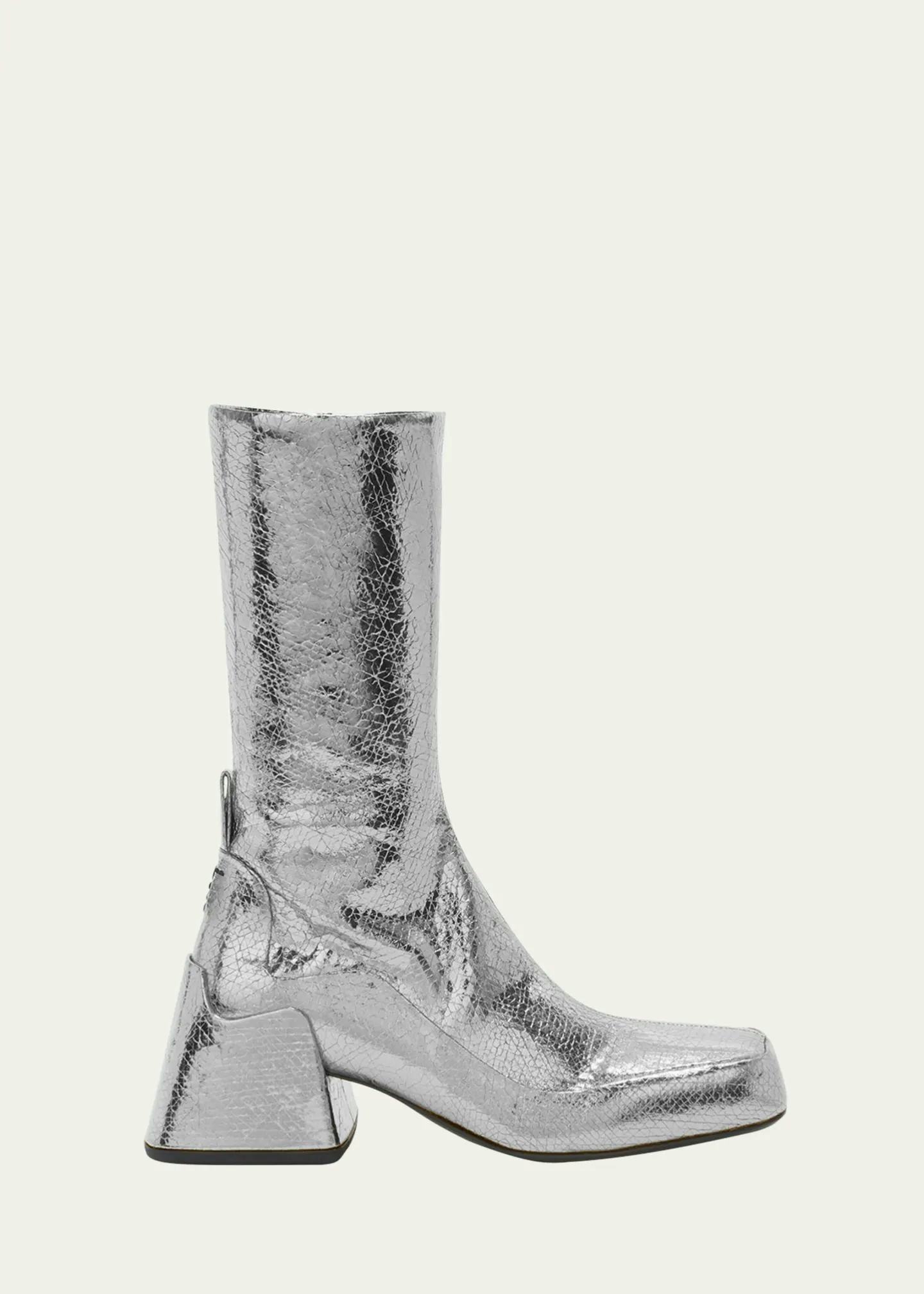 Metallic Boots That Make Getting Dressed 1000 Times More Fun