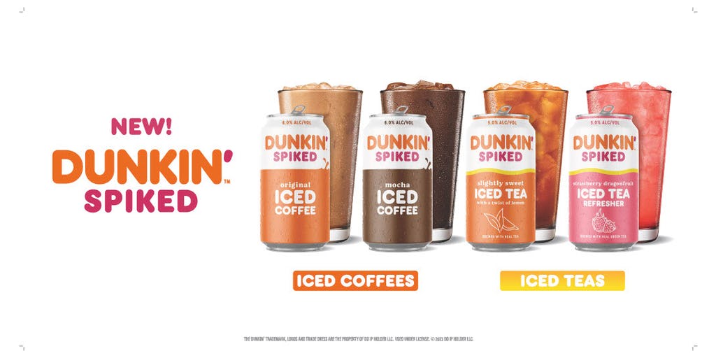 Dunkin' Released Spiked Coffees In 4 Signature Flavors