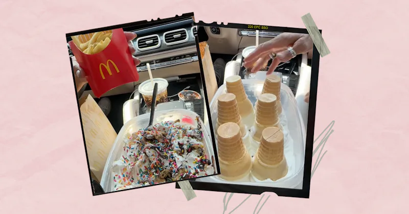 This Viral McDonald's Ice Cream Hack Is A Sweet & Salty Dream