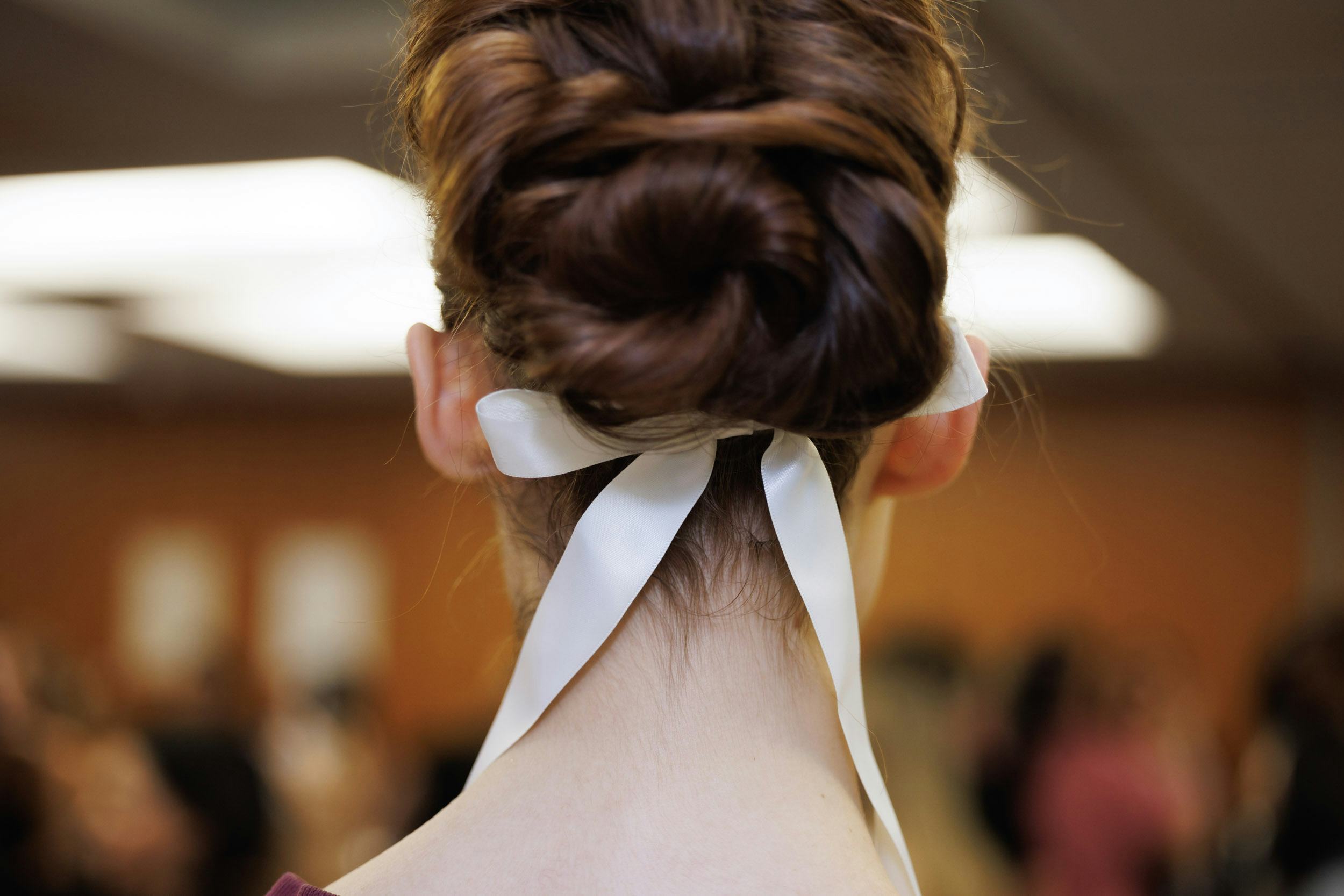 Hair Ribbons Are NYFW S/S '24's Prettiest Beauty Trend