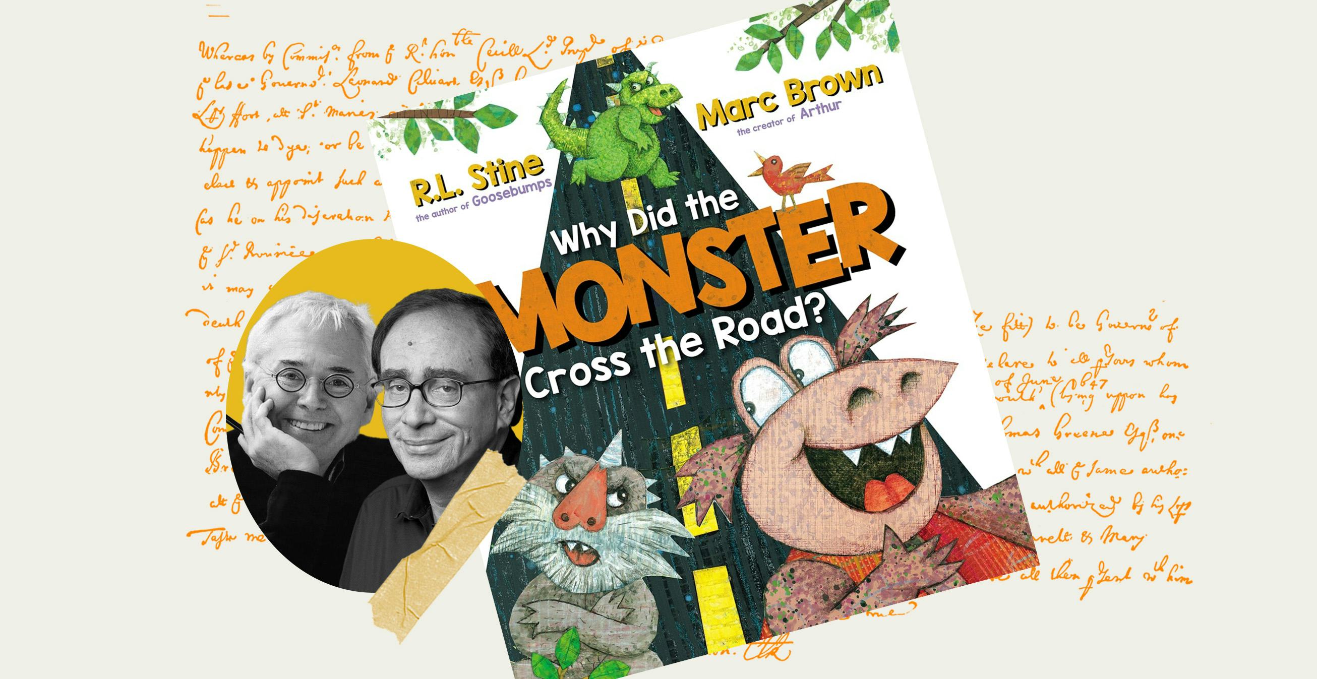 R.L. Stine & Marc Brown On New Joke Book 'Why Did The Monster Cross The ...