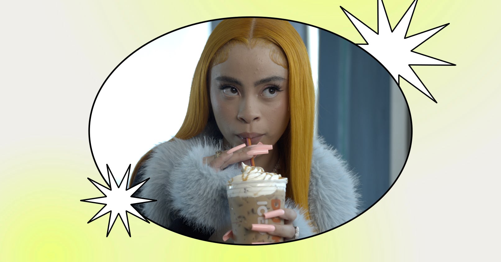 I Tried Dunkin's Ice Spice Munchkins Drink & It's Low-Key Genius