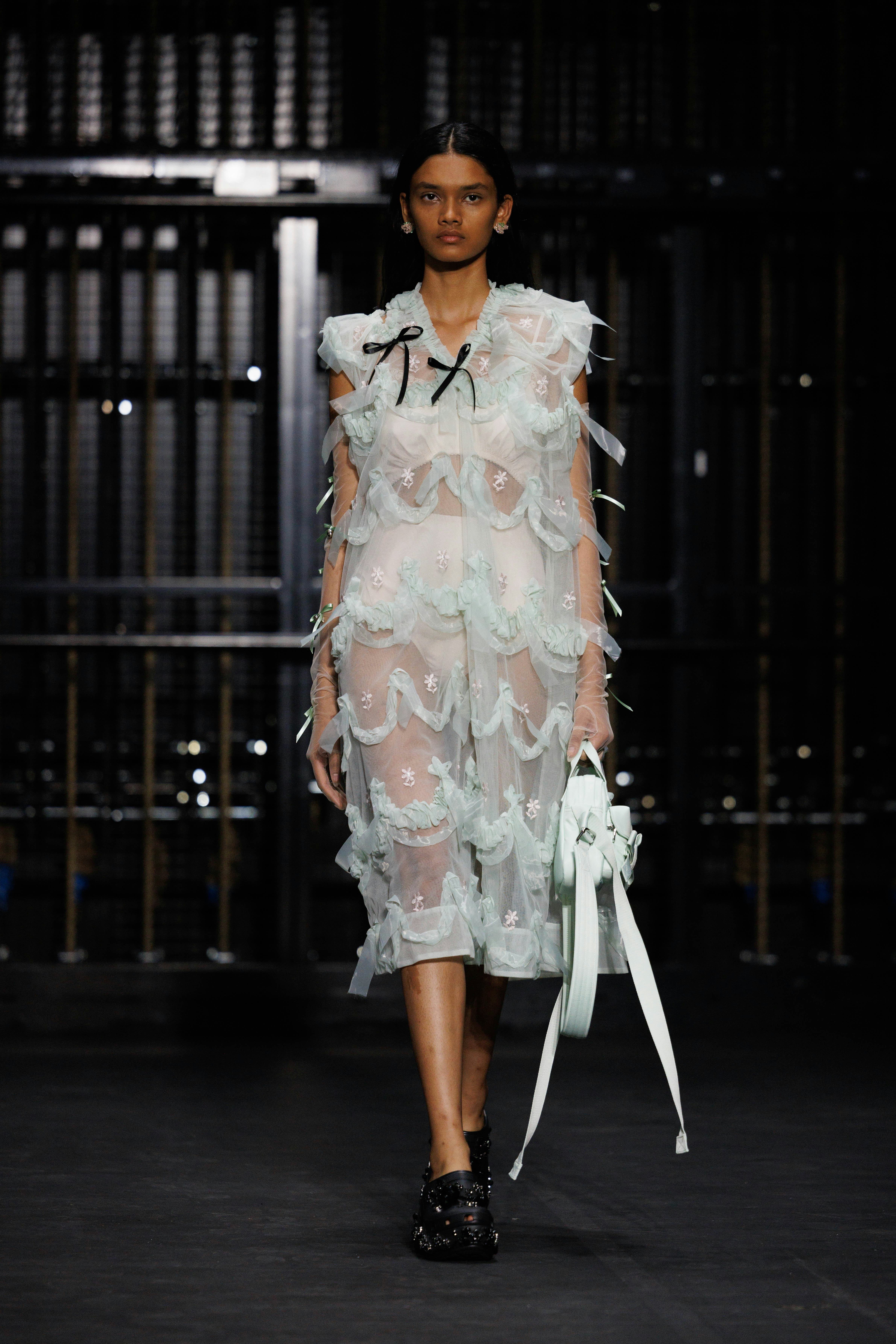 Simone Rocha's Spring/Summer 2024 Show Magnifies The Rosette Trend