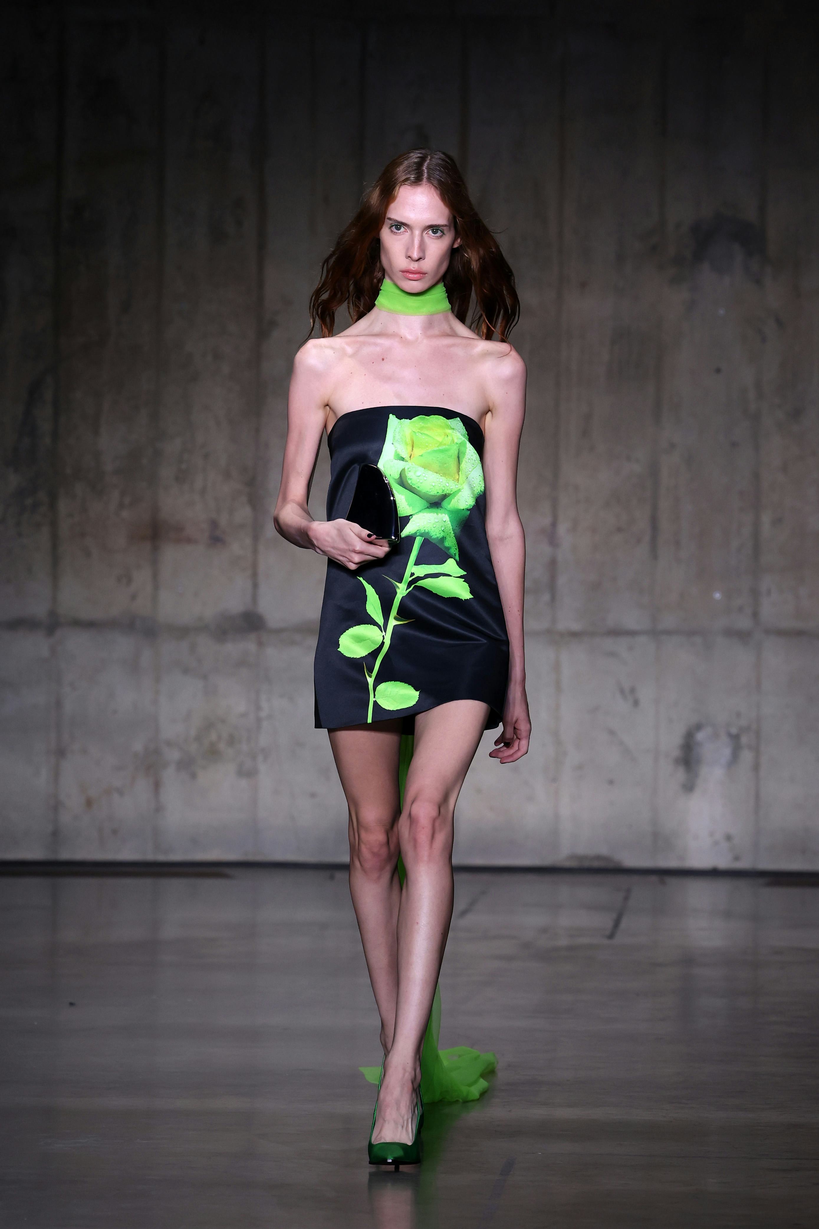 Roses—Thorns and All—Are a Spring 2024 Trend at Fashion Week