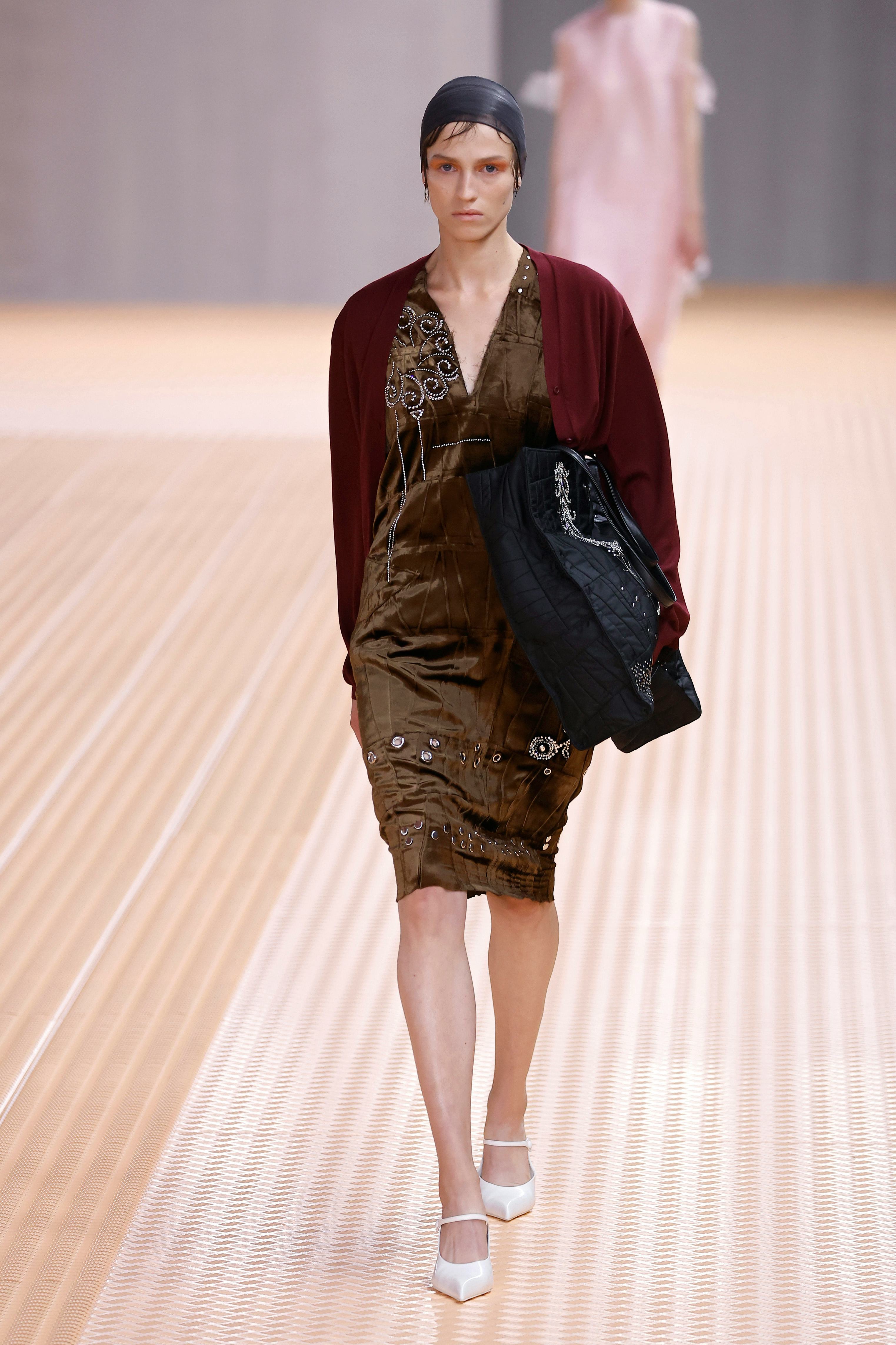 Prada’s Spring 2024 Collection Flies in the Face of Minimalism