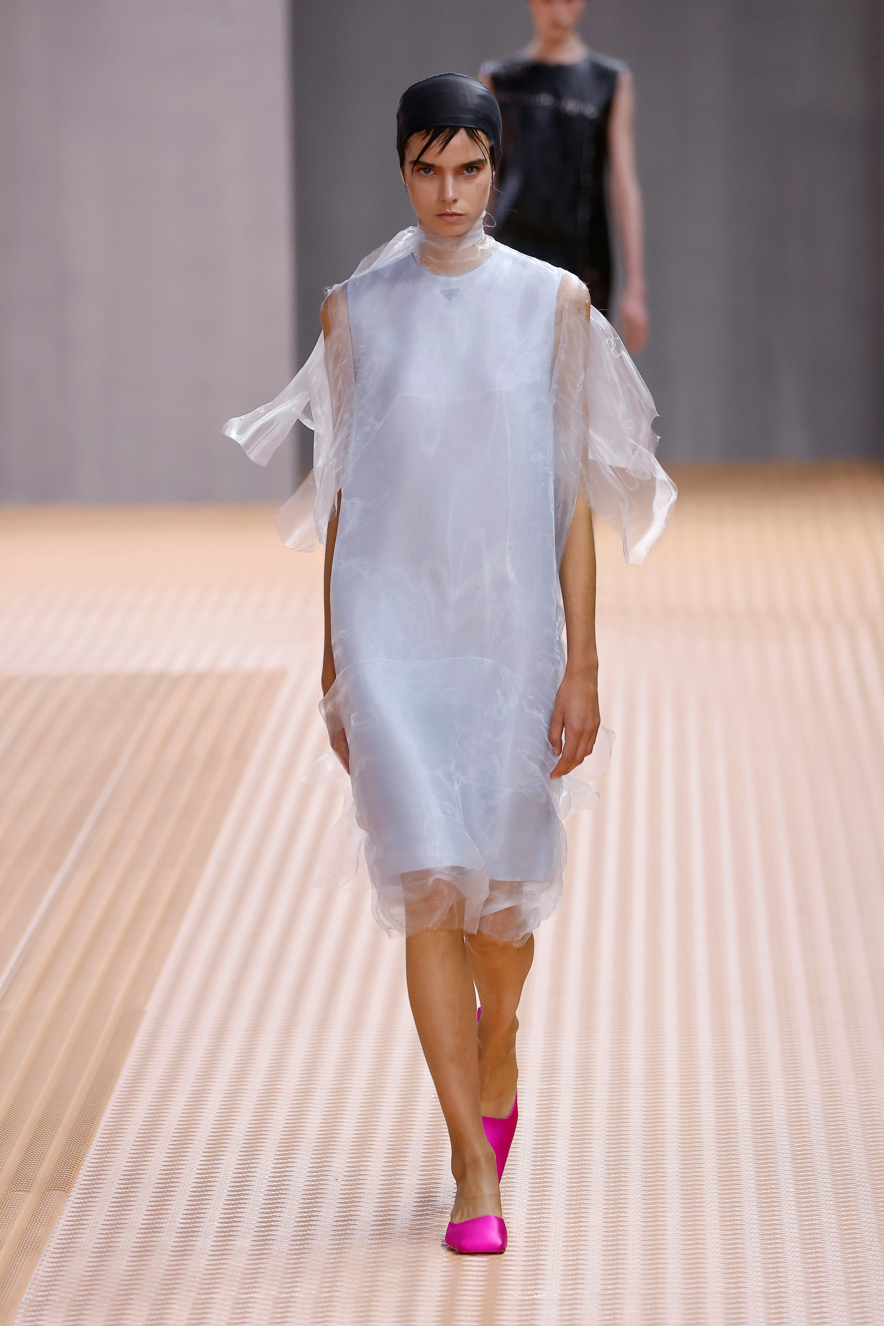 Prada’s Spring 2024 Collection Flies in the Face of Minimalism