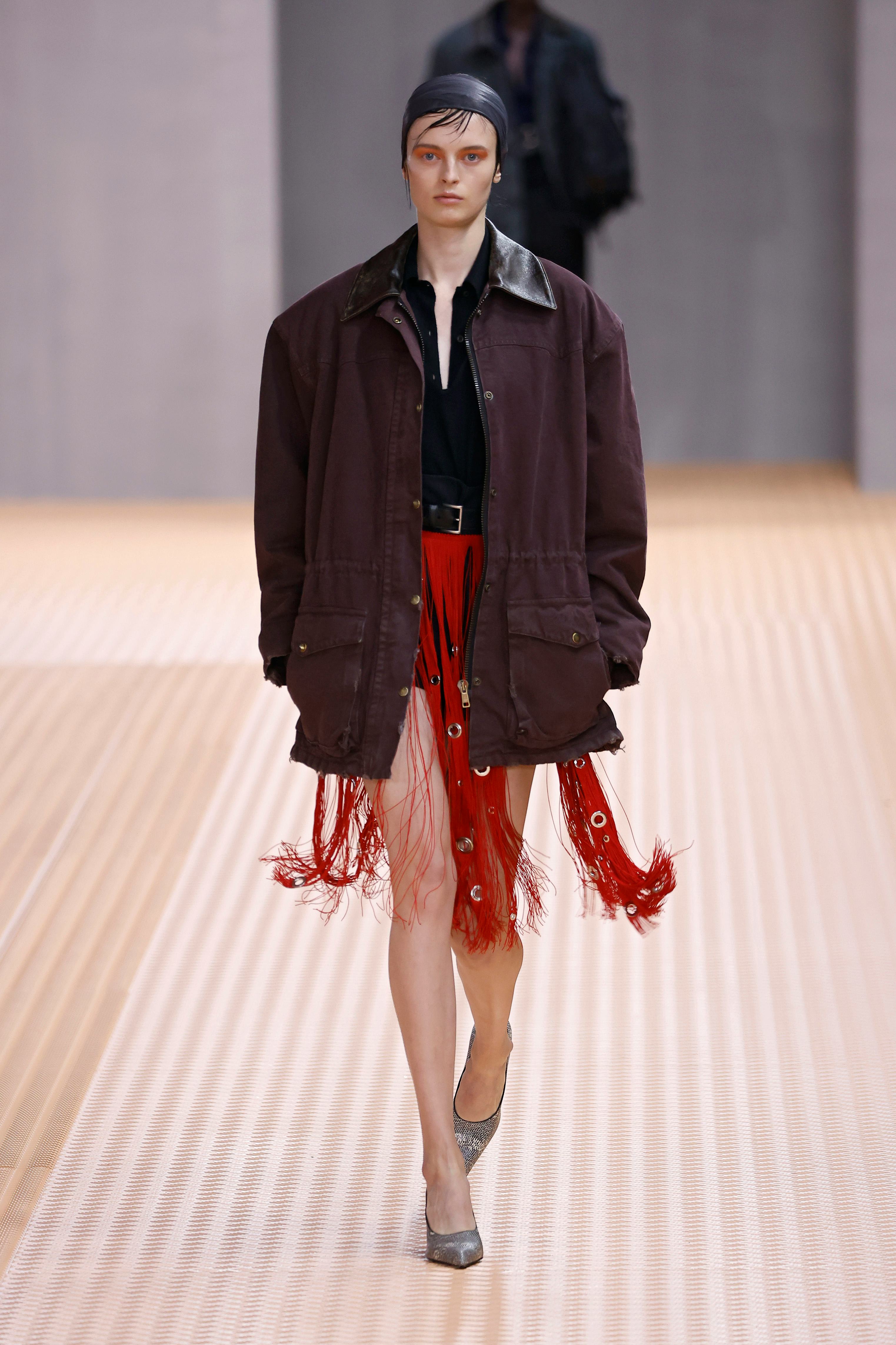 Prada’s Spring 2024 Collection Flies in the Face of Minimalism