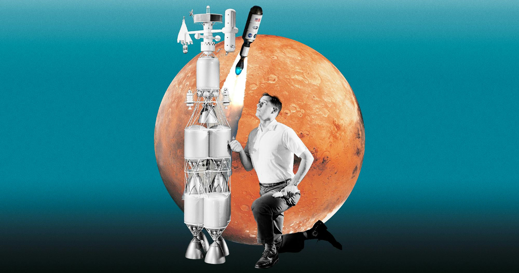 The Rocket That Could Take Humans to Mars Has Been 50 Years in the Making