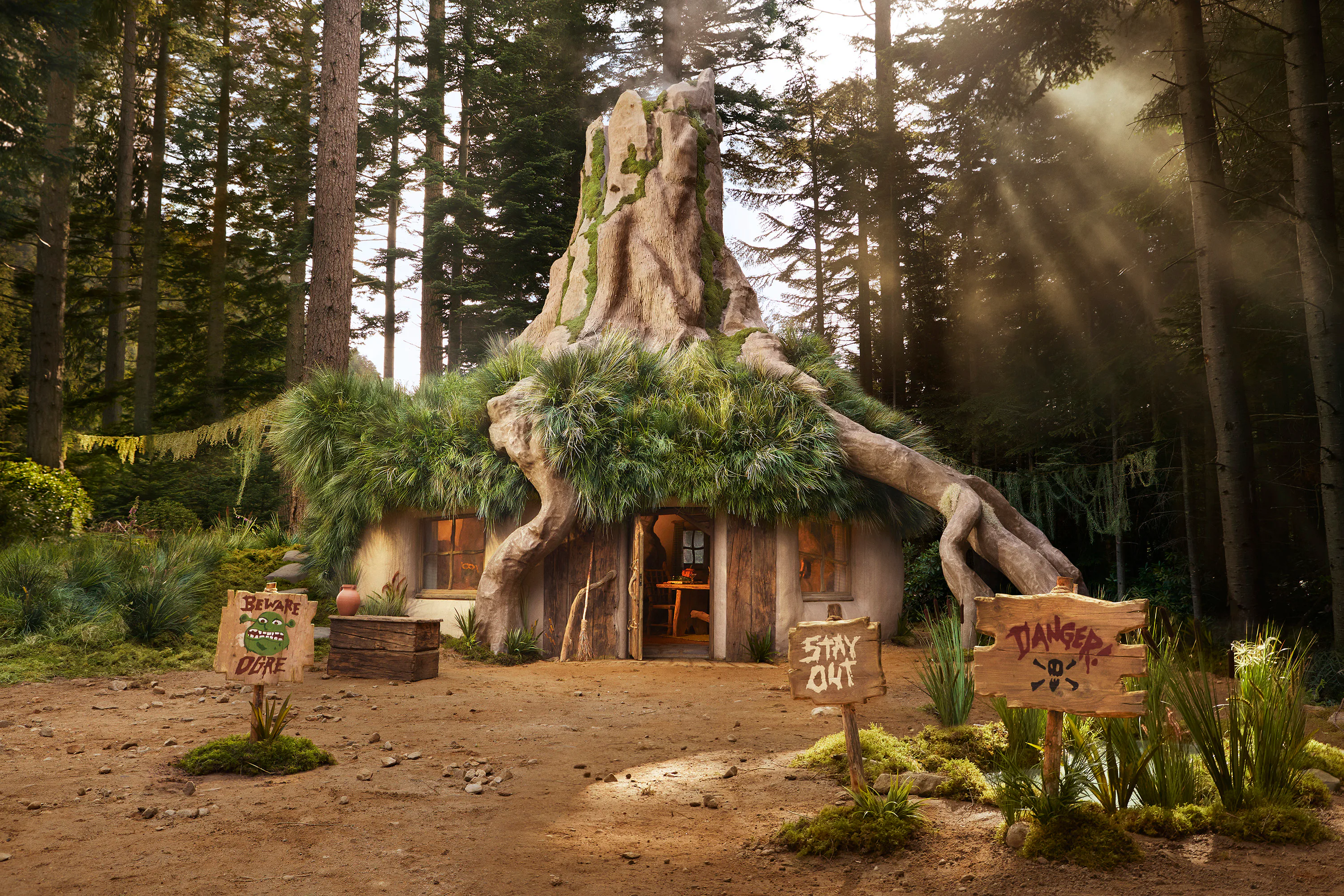 This ’Shrek' Airbnb Is A Free Halloween Stay Inspired By The Movies