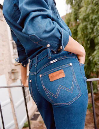 Staud & Wrangler Reimagine Westernwear In A Limited-Edition Denim ...