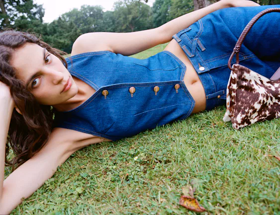 Staud & Wrangler Reimagine Westernwear In A Limited-Edition Denim ...