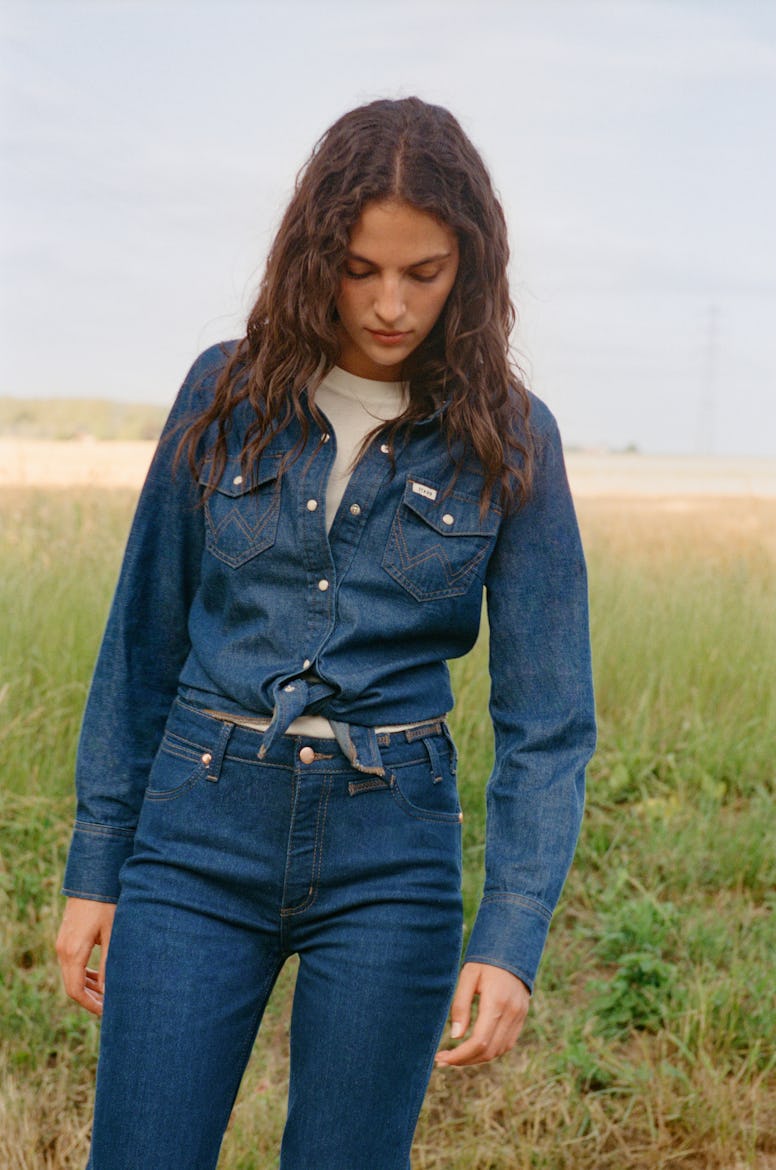Staud & Wrangler Reimagine Westernwear In A Limited-Edition Denim ...