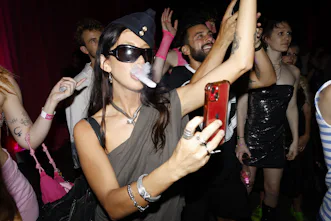 Matty Healy And Gabbriette Make It NYFW Official At Marshall Columbia x ...