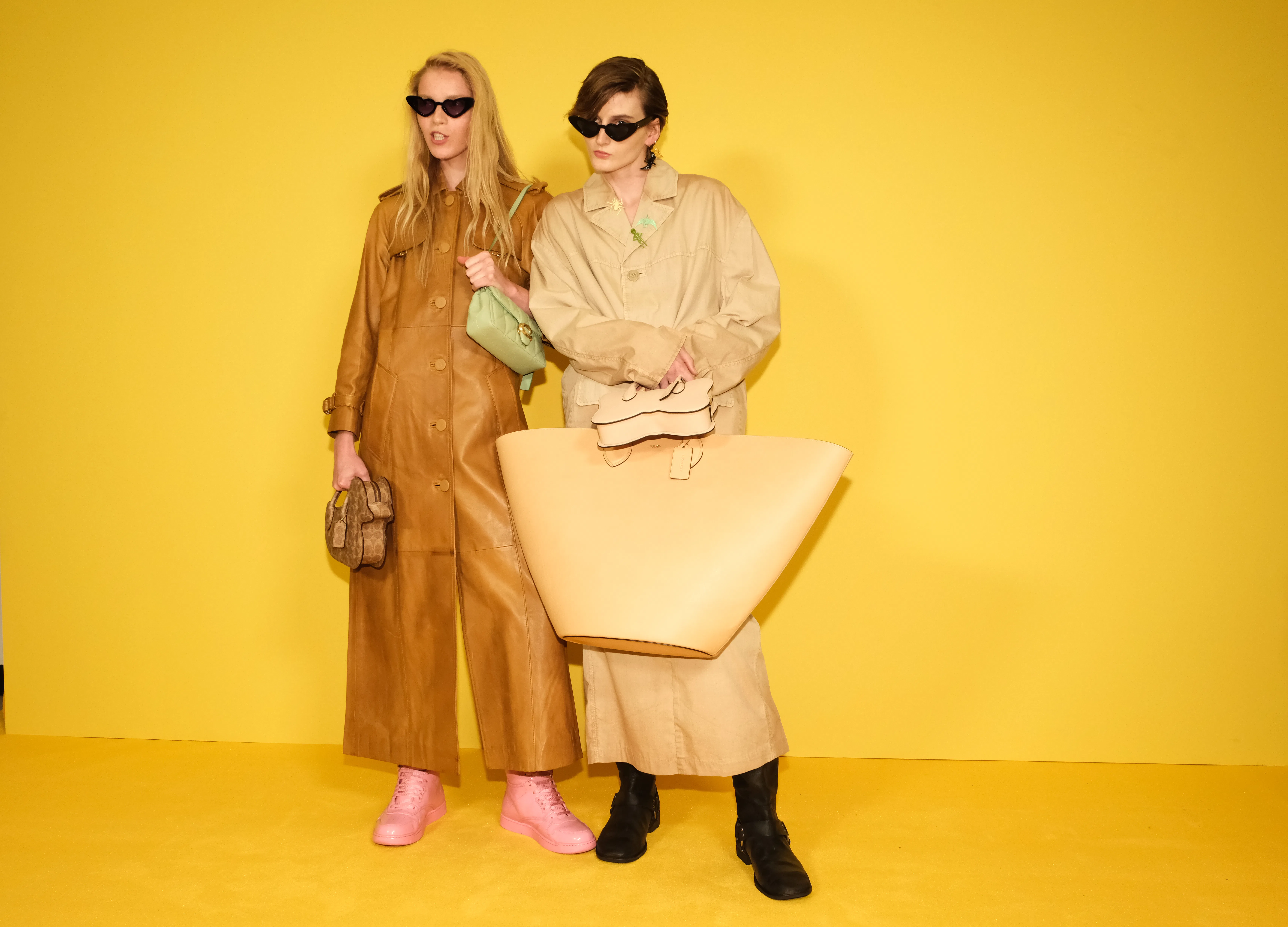 Coach's Spring/Summer 2024 Show Is An Ode To '90s NYC Fashion
