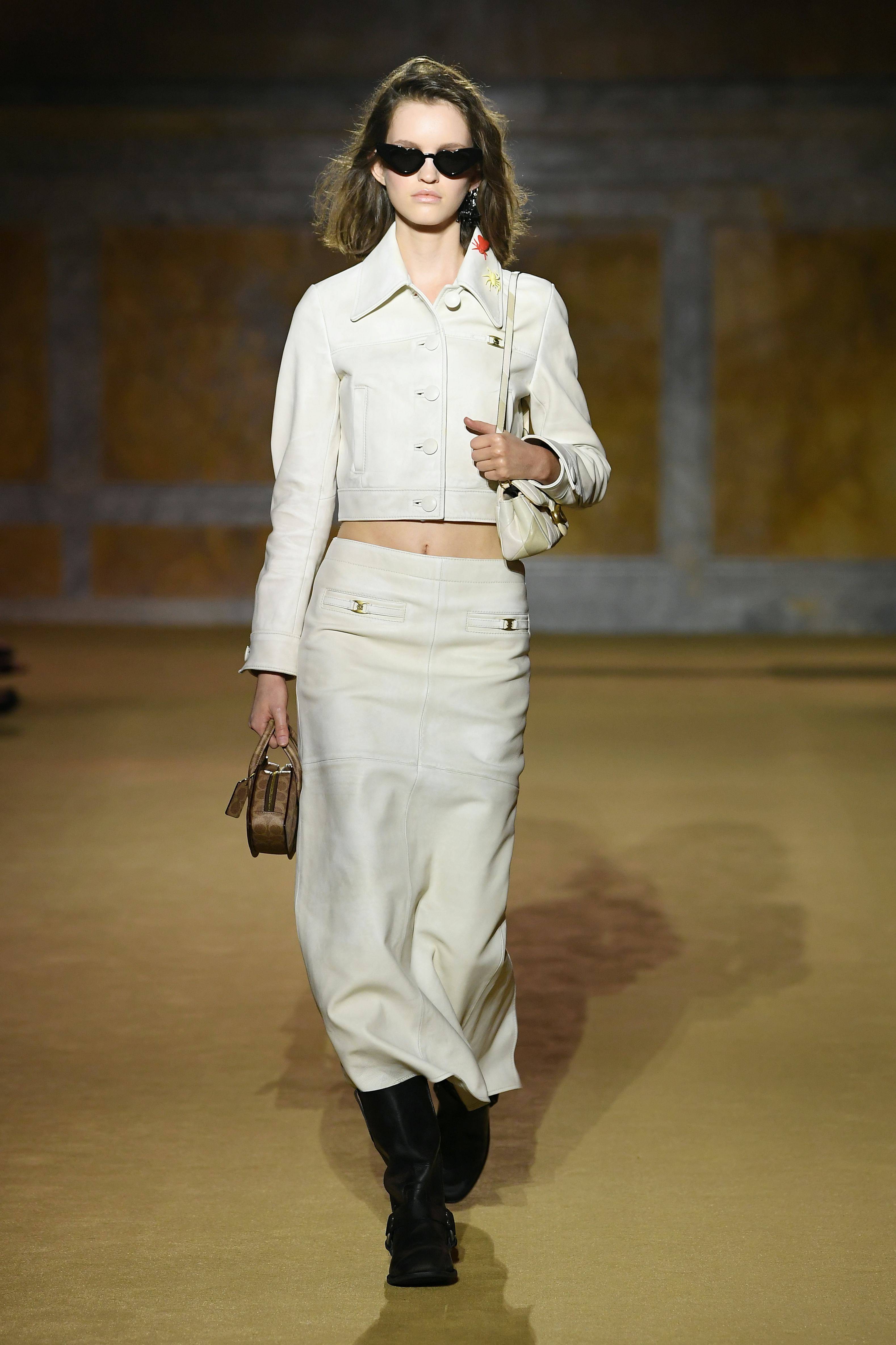 Coach's Spring/Summer 2024 Show Is An Ode To '90s NYC Fashion