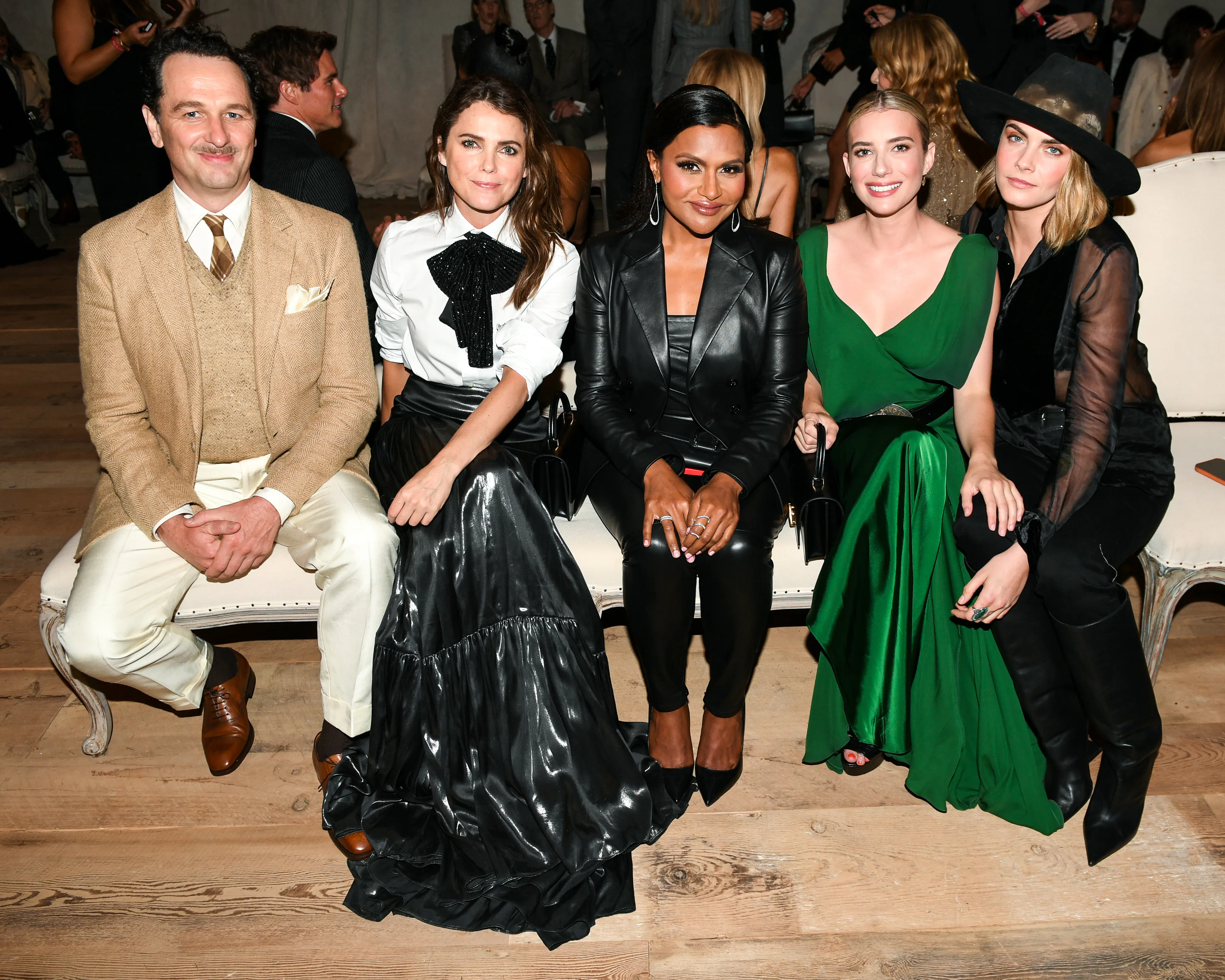 At Ralph Lauren S Spring 2024 Show Glam Americana Christy Turlington