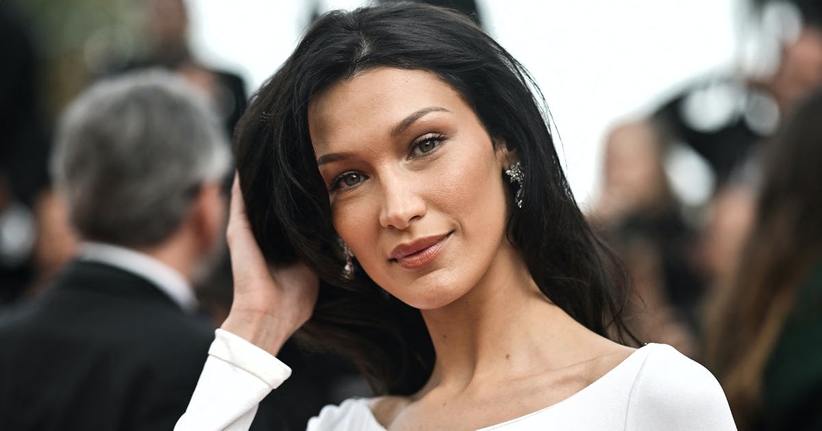Bella Hadid Wore A Thong And Paper Dress On Perfect Magazine Cover