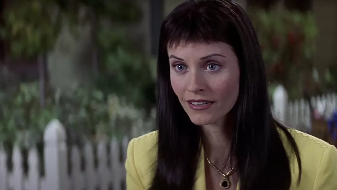 Courteney Cox Trolls 'Friends' & 'Scream' Hairstyles In Viral Clip