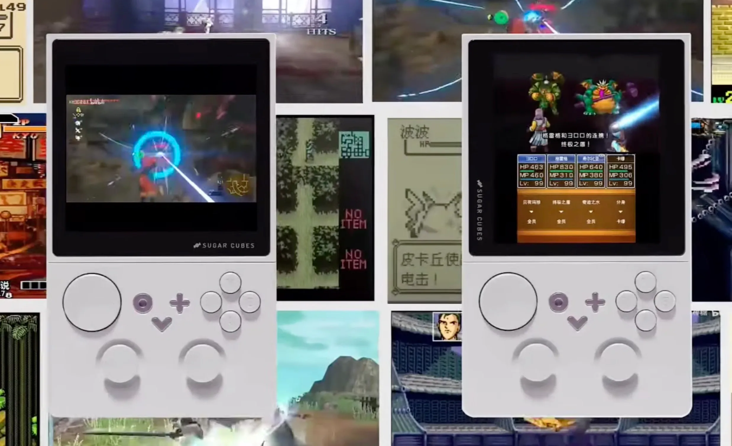This Handheld is a Metal Game Boy Clone With Joysticks and a Rotating ...