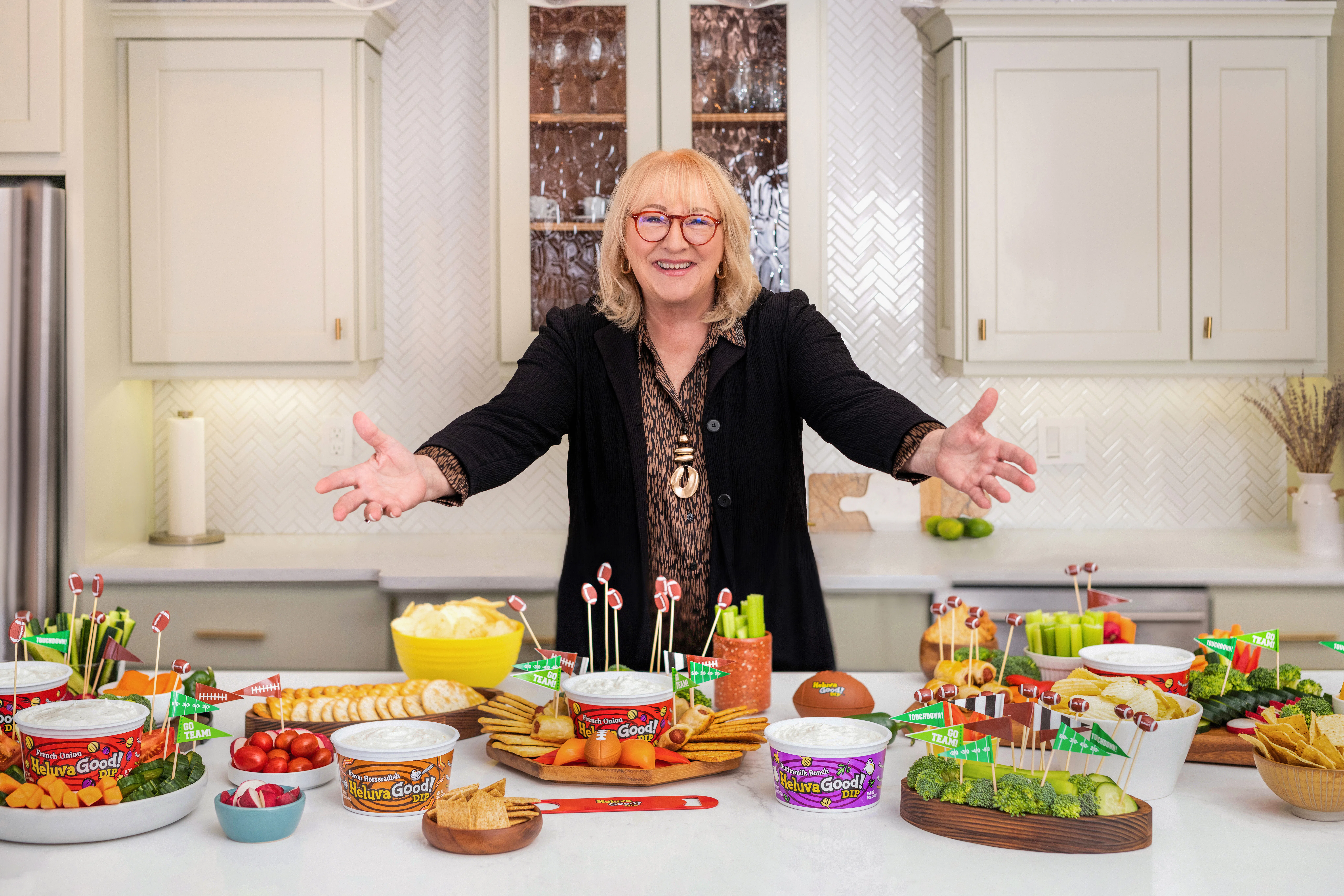 Donna Kelce On Travis' Fave Foods & The Perfect Super Bowl Spread