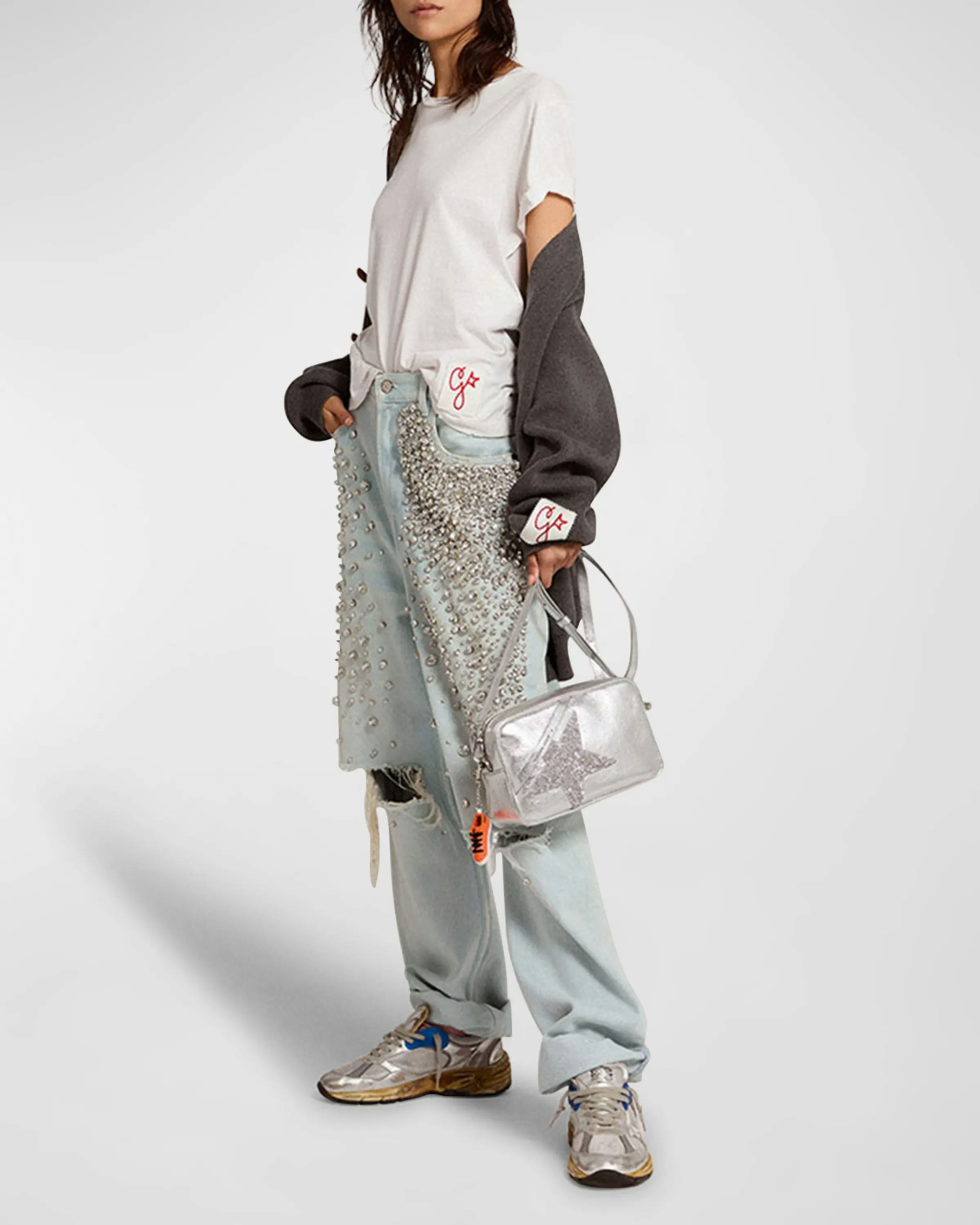 Crystal Embellished Denim: How To Wear The Trend Like It's *Not* 2003