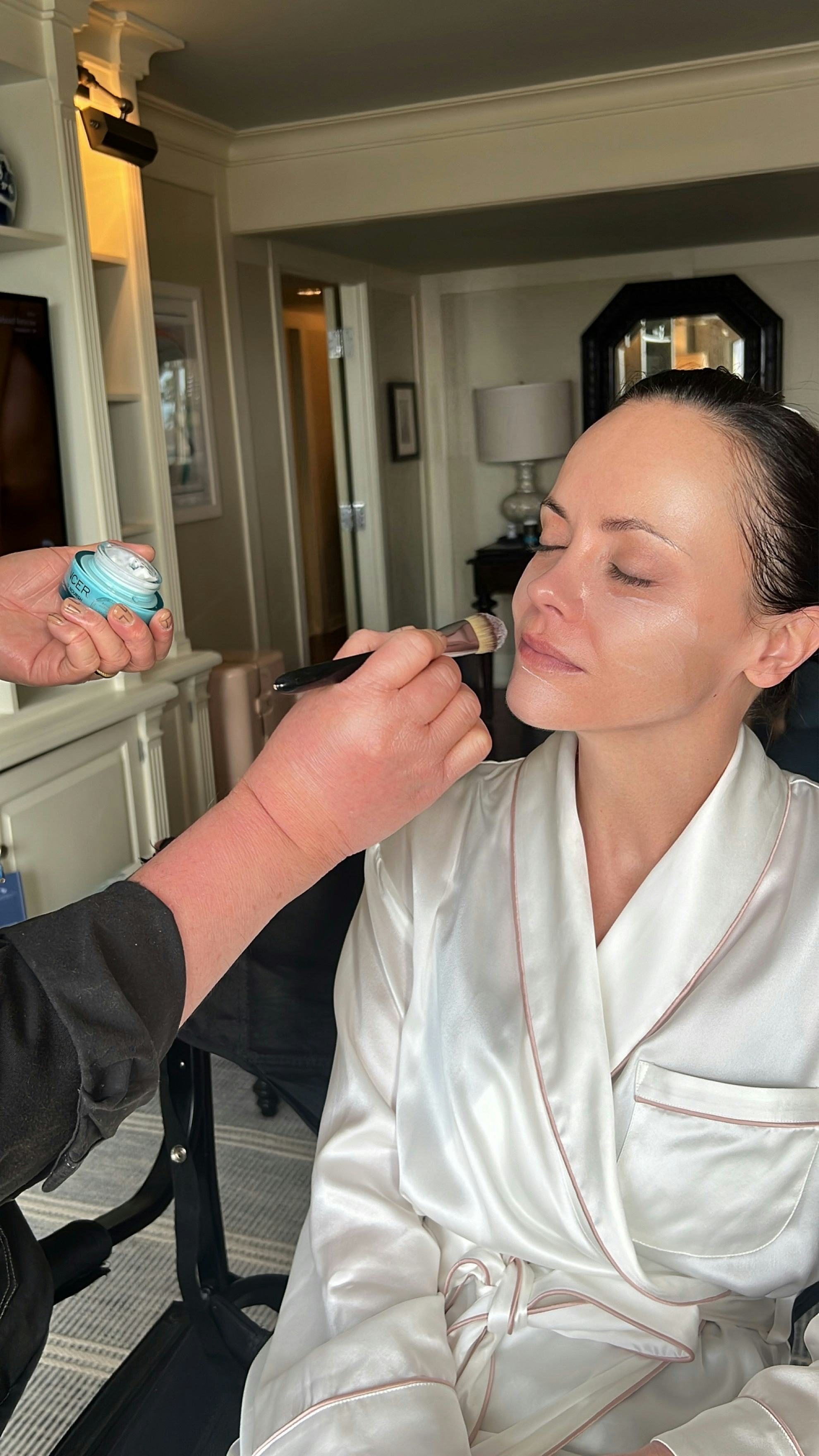 Christina Ricci Is Lancer Skincare's New Celebrity Face & It's A Glowy One