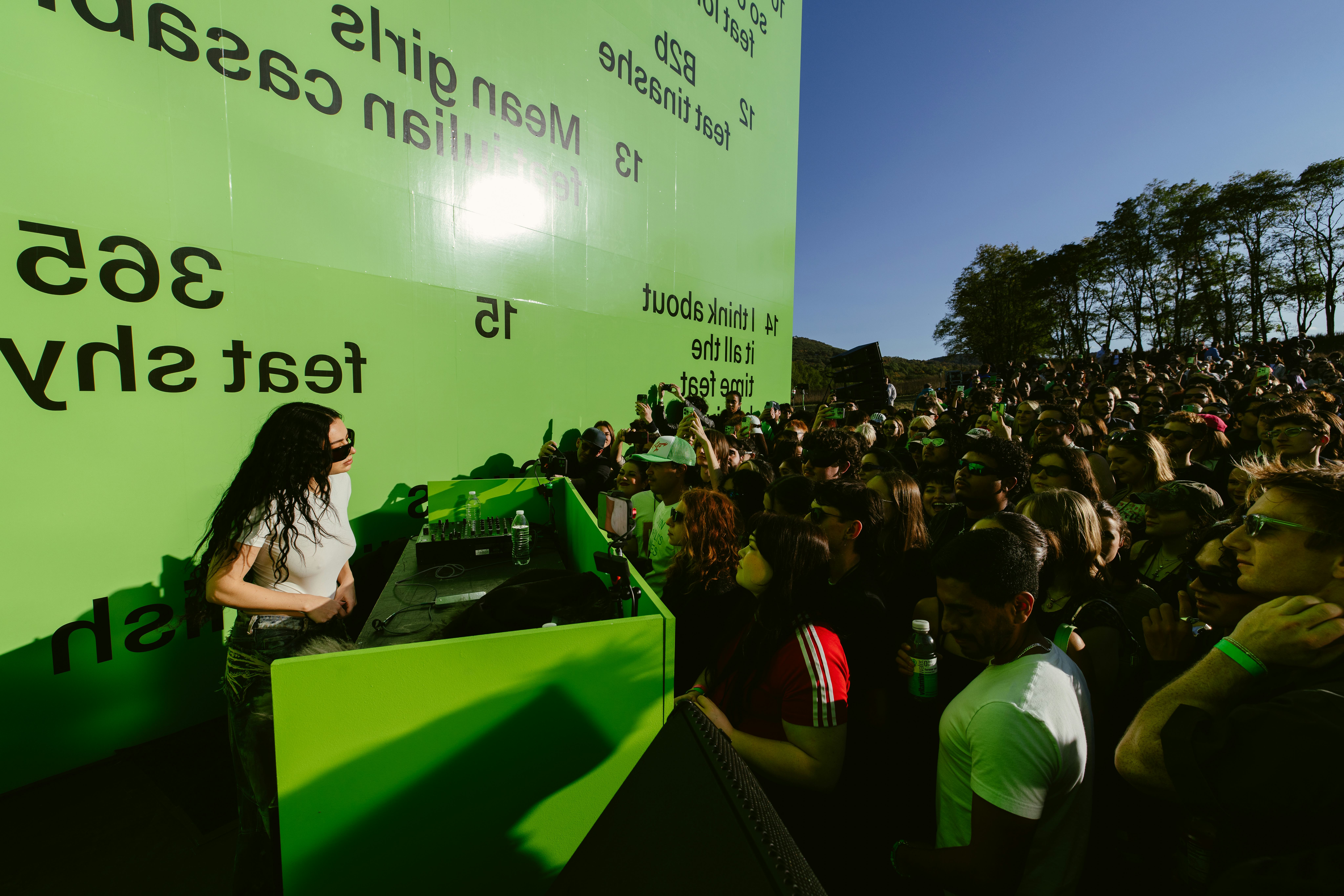 Charli XCX Brings 'Brat' Autumn to Upstate New York