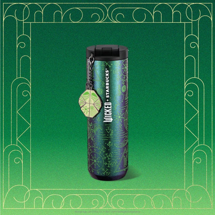 I Tried Starbucks' 'Wicked' Drinks Inspired By Glinda & Elphaba