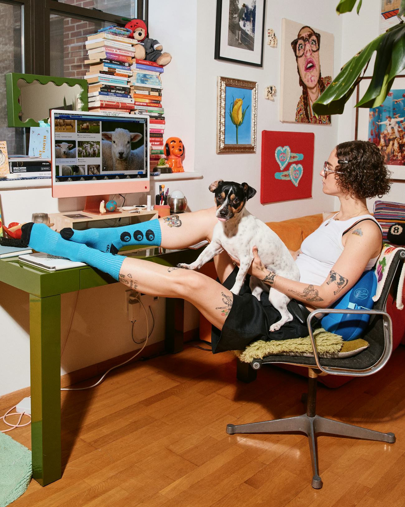 Ella Emhoff Doublesoul Sock Collaboration 2024