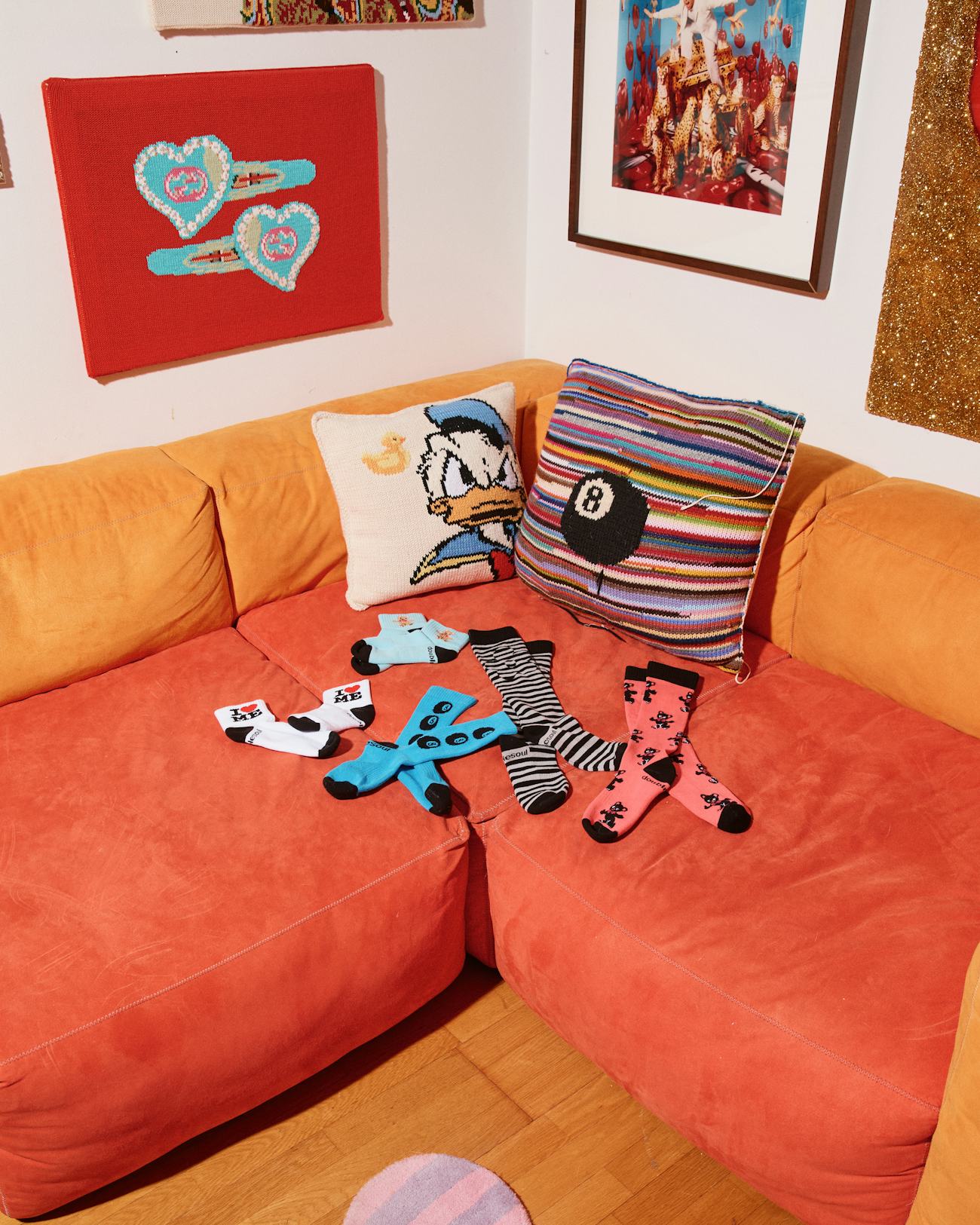 Ella Emhoff Doublesoul Sock Collaboration 2024