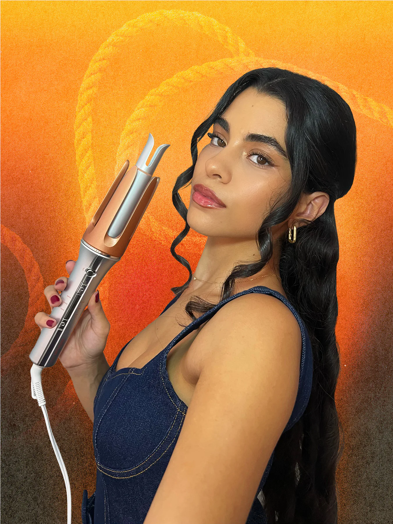 SHEGLAM’s New Hair Tool Is The Key To Playful Country Curls