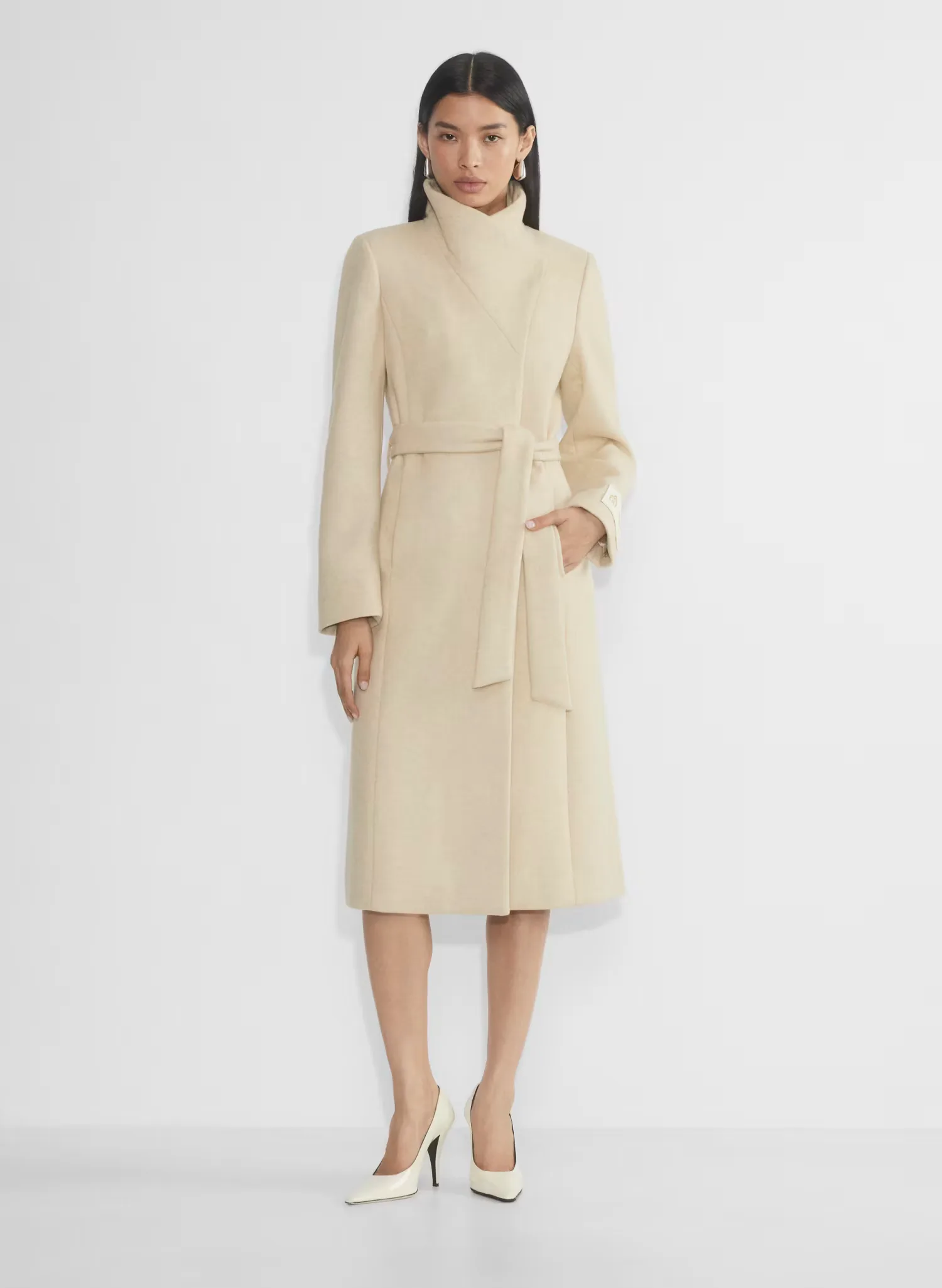 Funnel-Neck Coats Are The Runway Trend Every Brand Is Co-Signing