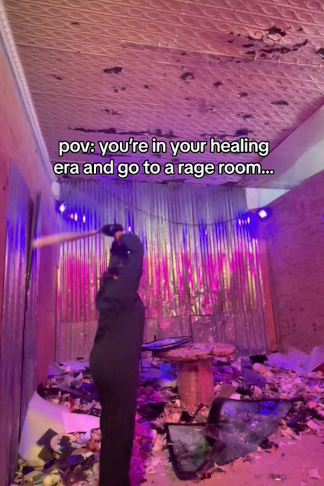 How to Create Your Own “Rage Room” At Home, According To Therapists