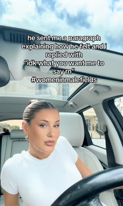 TikTok’s #WomenInMaleFields Trend Is A Hilarious Take On Dating