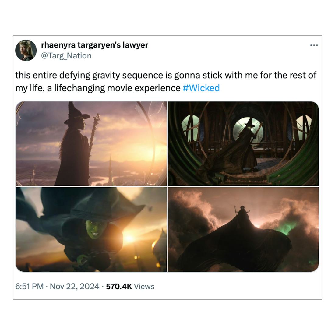 “Defying Gravity” Has ‘Wicked’ Fans Sobbing & "Holding Space"